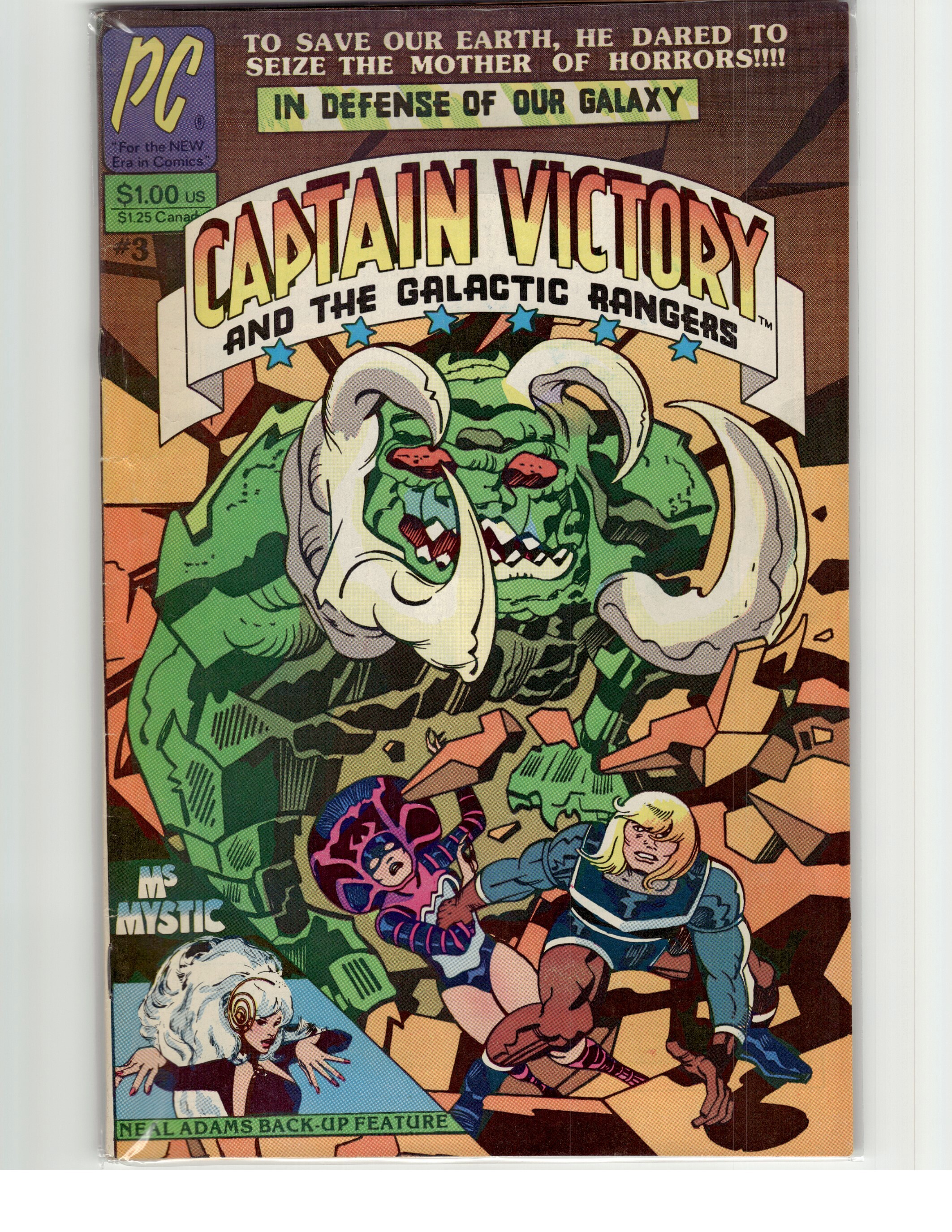 Captain Victory and the Galactic Rangers #3 (1982) Captain Victory [Key ...