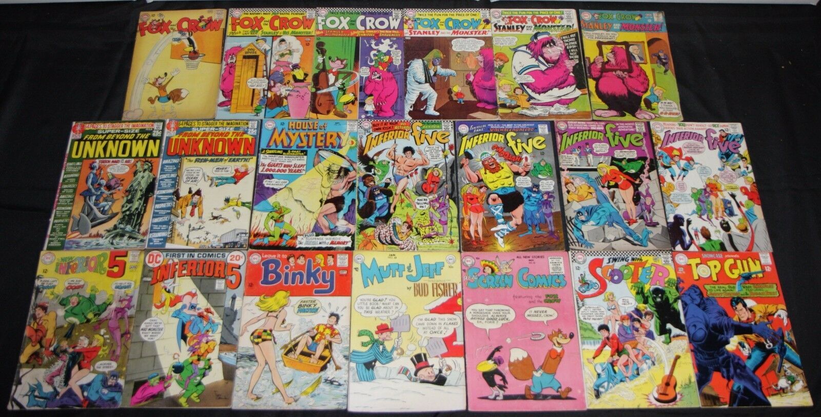 Vintage DC SILVER/BRONZE AGE TITLES 80 Low to Mid Grade Comic Lot ...