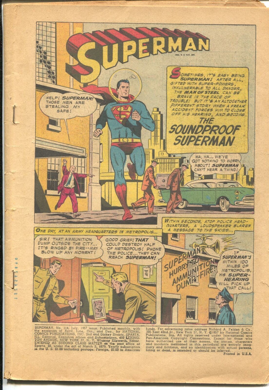 Superman #114 1957-DC-early issue-P | Comic Books - Silver Age, DC ...