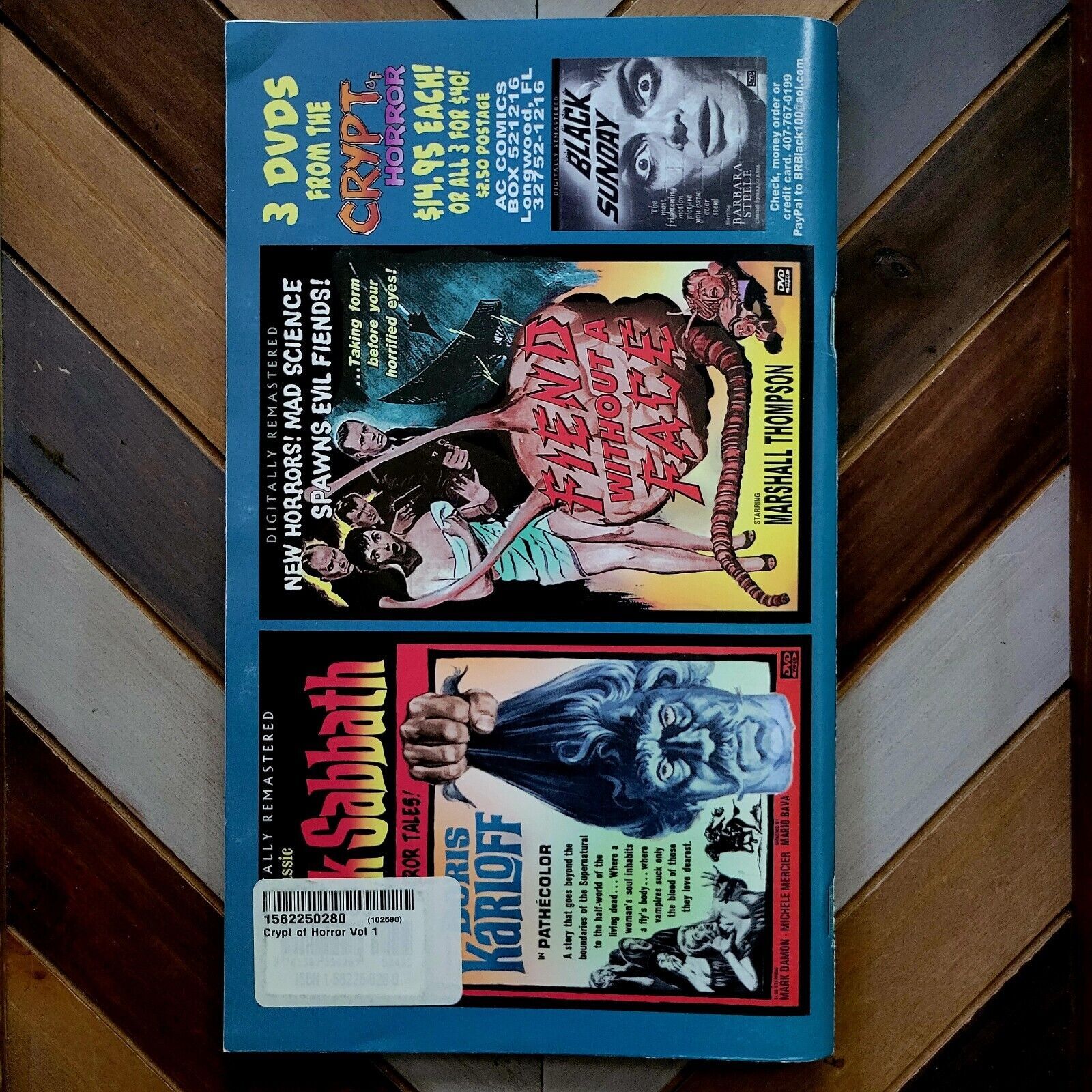 RARE Crypt of Horror #1 VF/NM (AC Comics 2005) High Grade 1950s Pre ...
