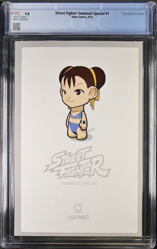 Street Fighter Swimsuit Special 1 CGC 9.8 2016 Udon Studios Cammy Chun ...