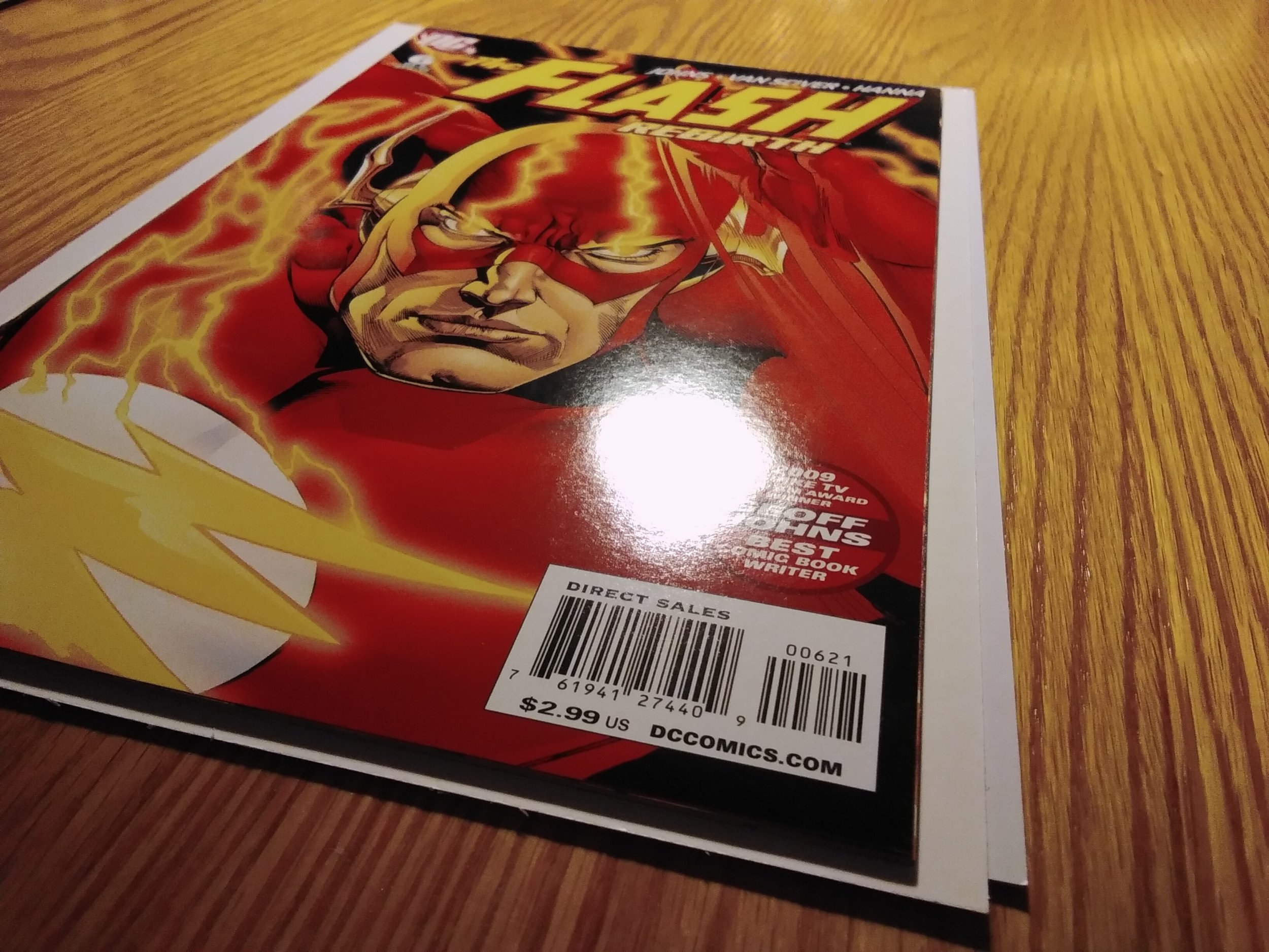 The Flash: Rebirth #6 Ethan Van Sciver Flash Cover (2010) | Comic Books ...