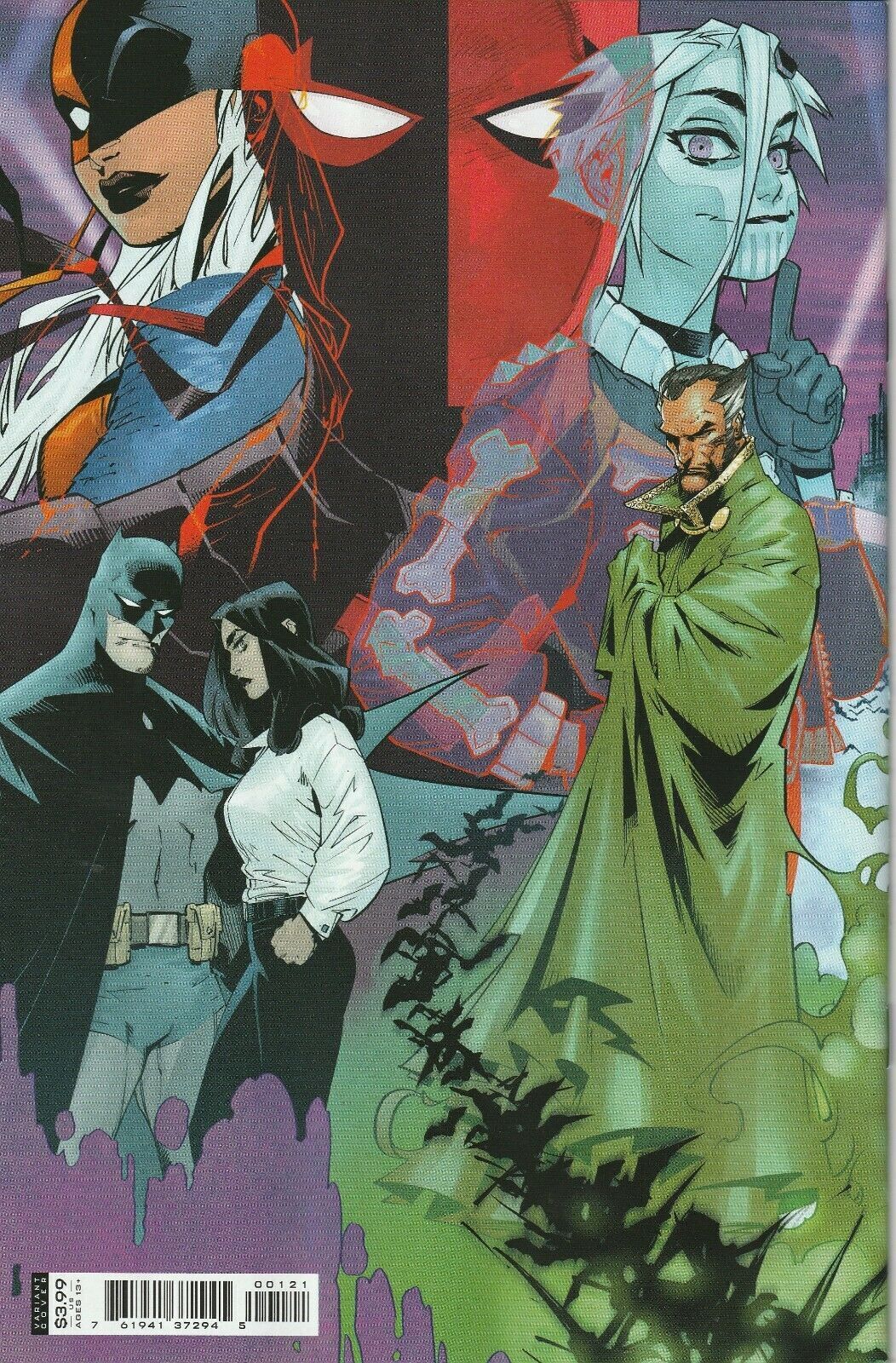 Robin # 1 Wraparound Variant Cover NM DC 2021 1st Full Appearance Of ...