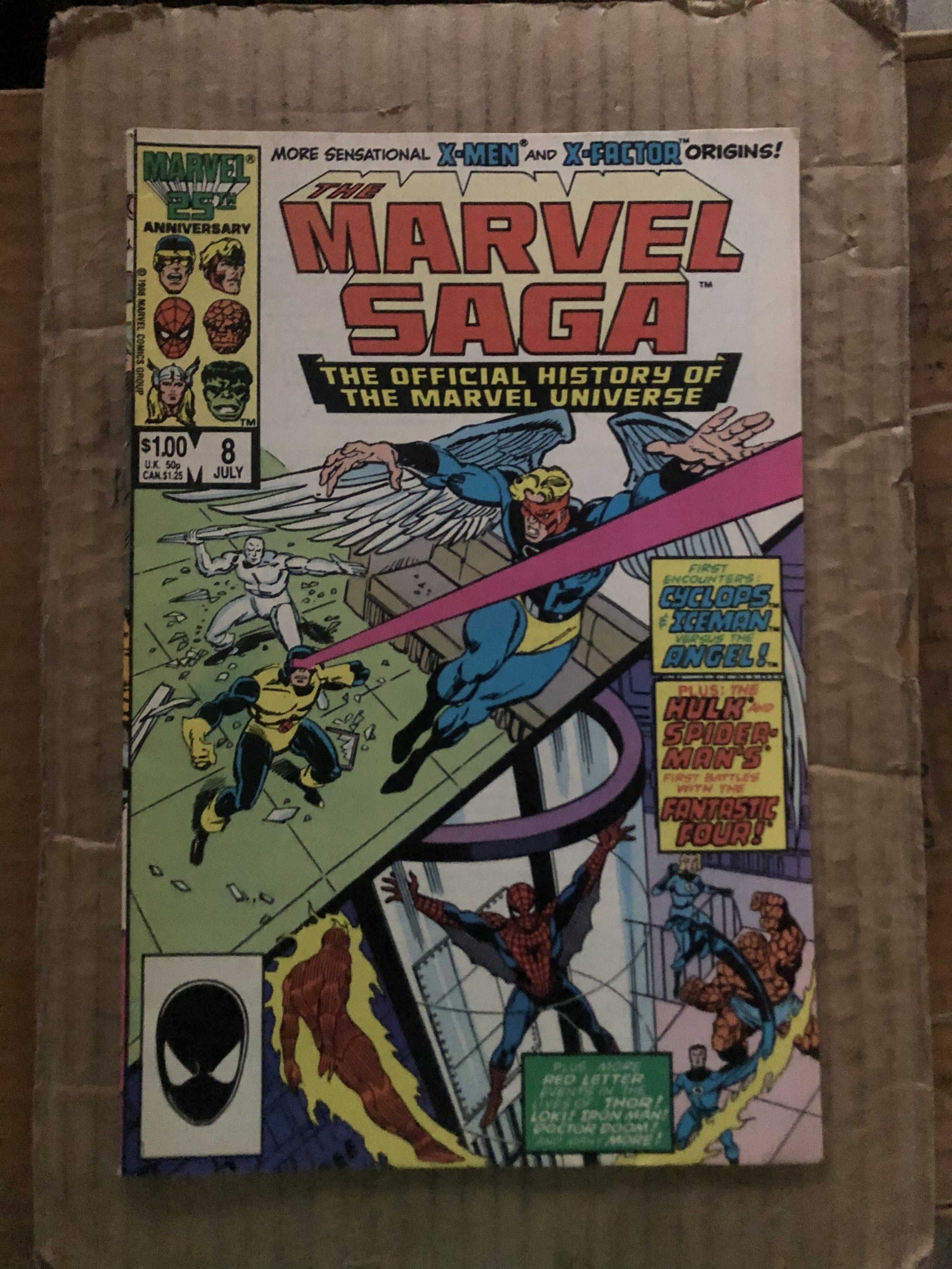 The Marvel Saga The Official History of the Marvel Universe #8 Direct ...