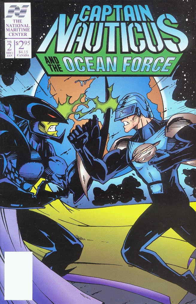 Captain Nauticus And the Ocean Force #2 VF/NM; National Maritime Center ...