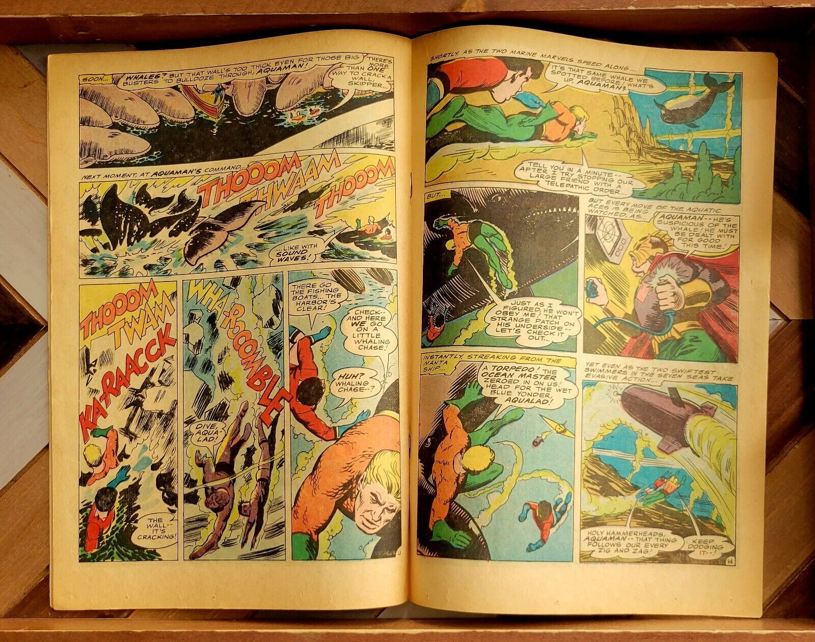 Aquaman #29 VG 4.0 (DC 1966) First app OCEAN MASTER (Orm Marius) Silver ...