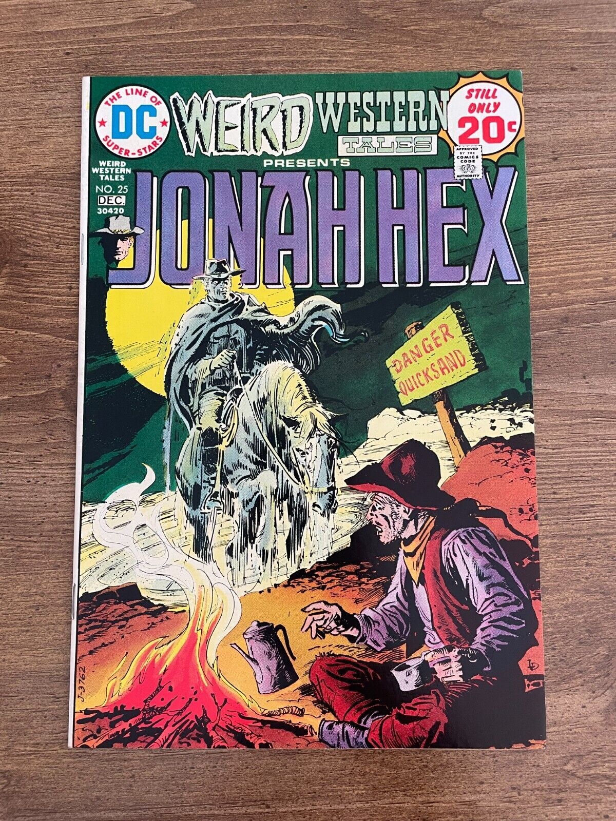 Weird Western Tales # 25 NM DC Comic Book Jonah Hex Cowboy Indians Wild ...