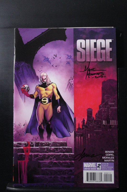 Siege #2 (2010) *SIGNED* | Comic Books - Modern Age, Marvel / HipComic