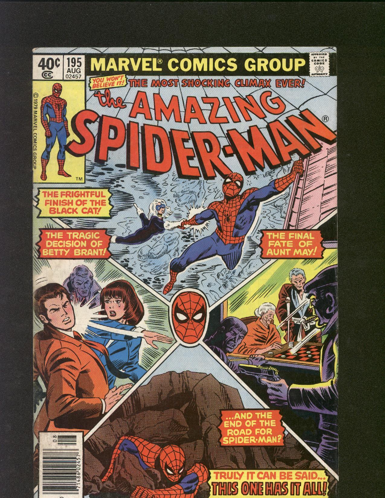The Amazing Spider-Man #195 (1979) | Comic Books - Bronze Age, Marvel ...