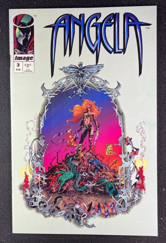 Angela Set (1994) Angela #'s 1-3, Spawn #9 NM- (9.2) Neil Gaiman ...