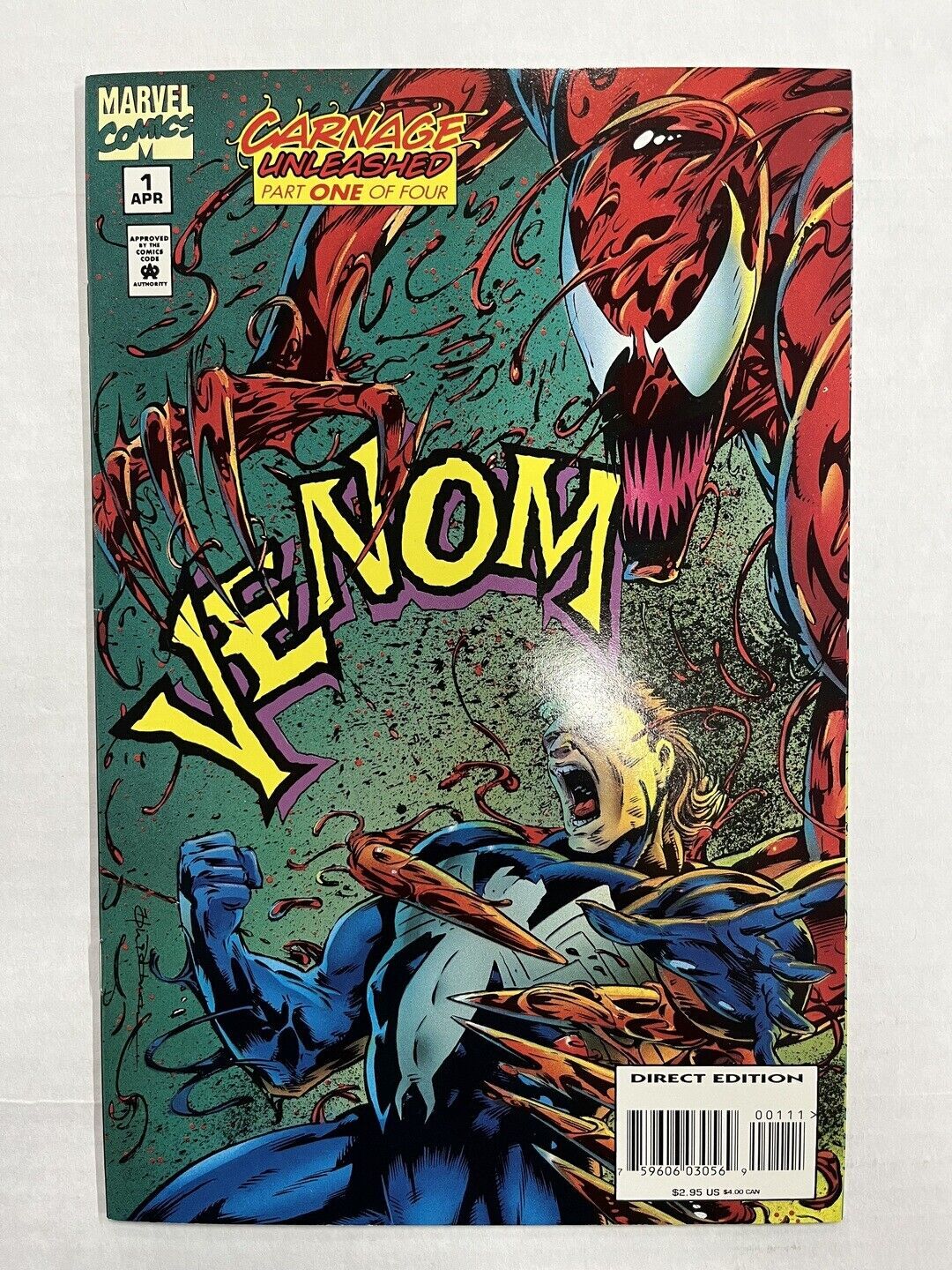 Venom Carnage Unleashed 1-4 Set Marvel Comics C270 | Comic Books ...