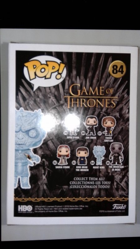 Funko Pop! Games of Thrones Night King HBO Shop Exclusive Vinyl Figure FC7 | Comic Books ...