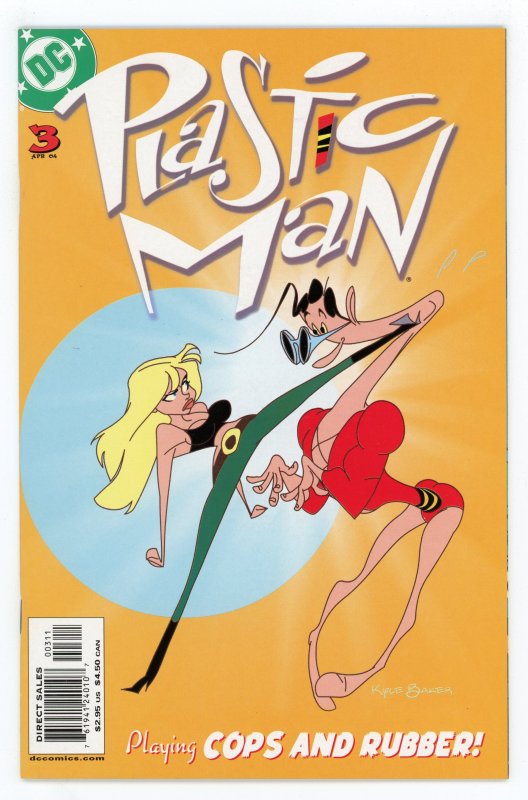 Plastic Man #3 (2004 v4) Kyle Baker JLA NM | Comic Books - Modern Age, DC Comics, Superman ...