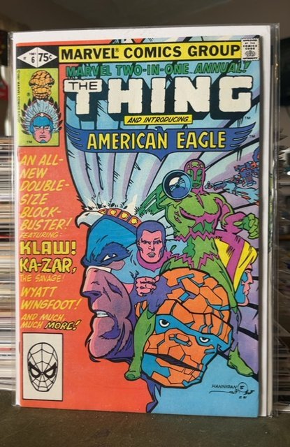 Marvel Two-in-One Annual #6 (1981) | Comic Books - Bronze Age, Marvel ...