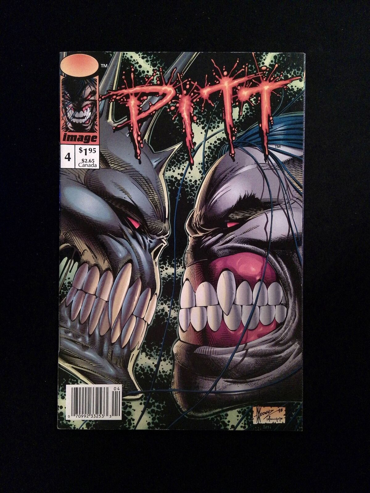 Pitt #4 Image/Full Bleed Comics 1994 VF+ Newsstand | Comic Books ...