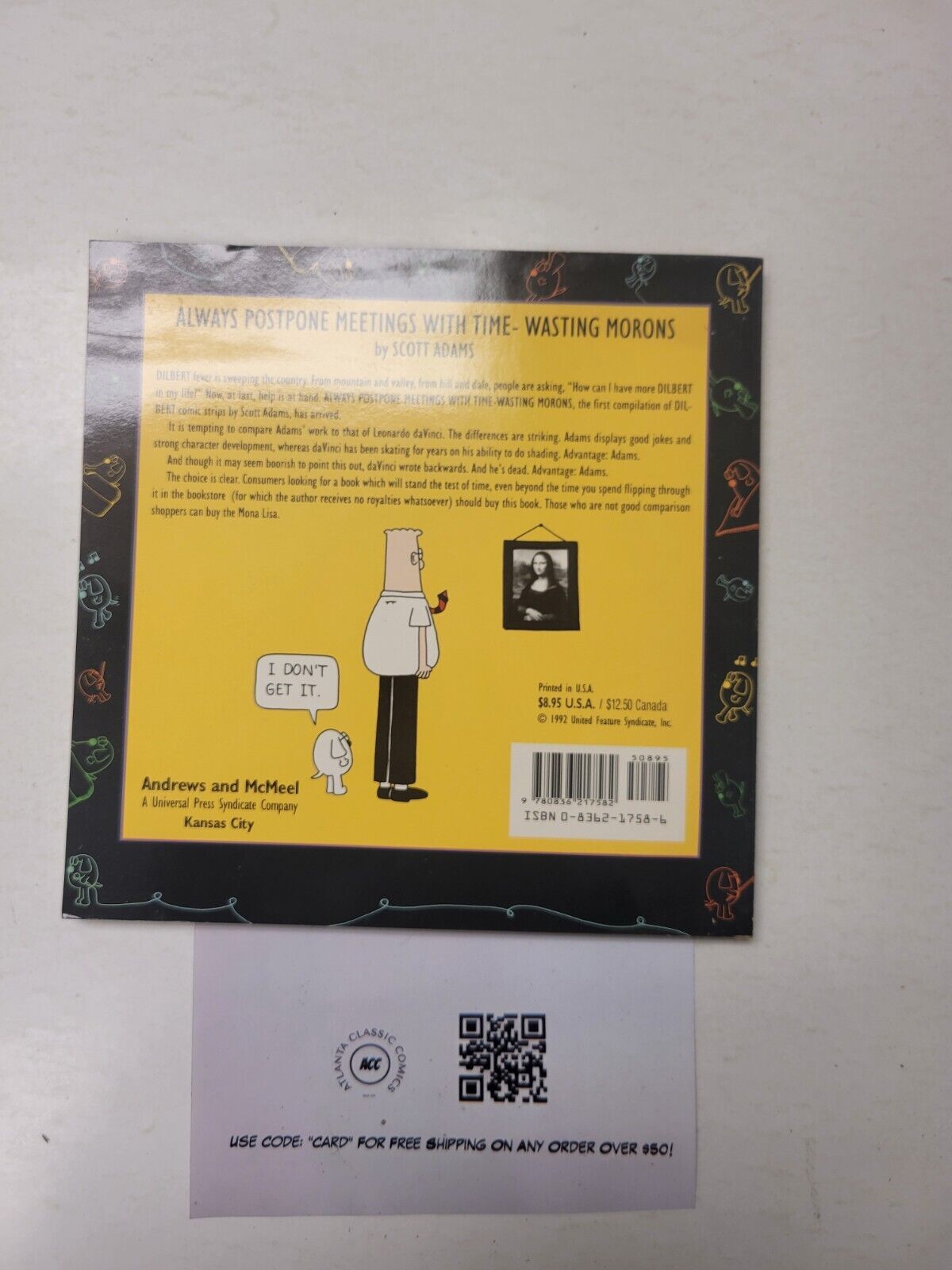 Always Postpone Meetings With Time Wasting Morons # FN Dilbert Adams 1 ...