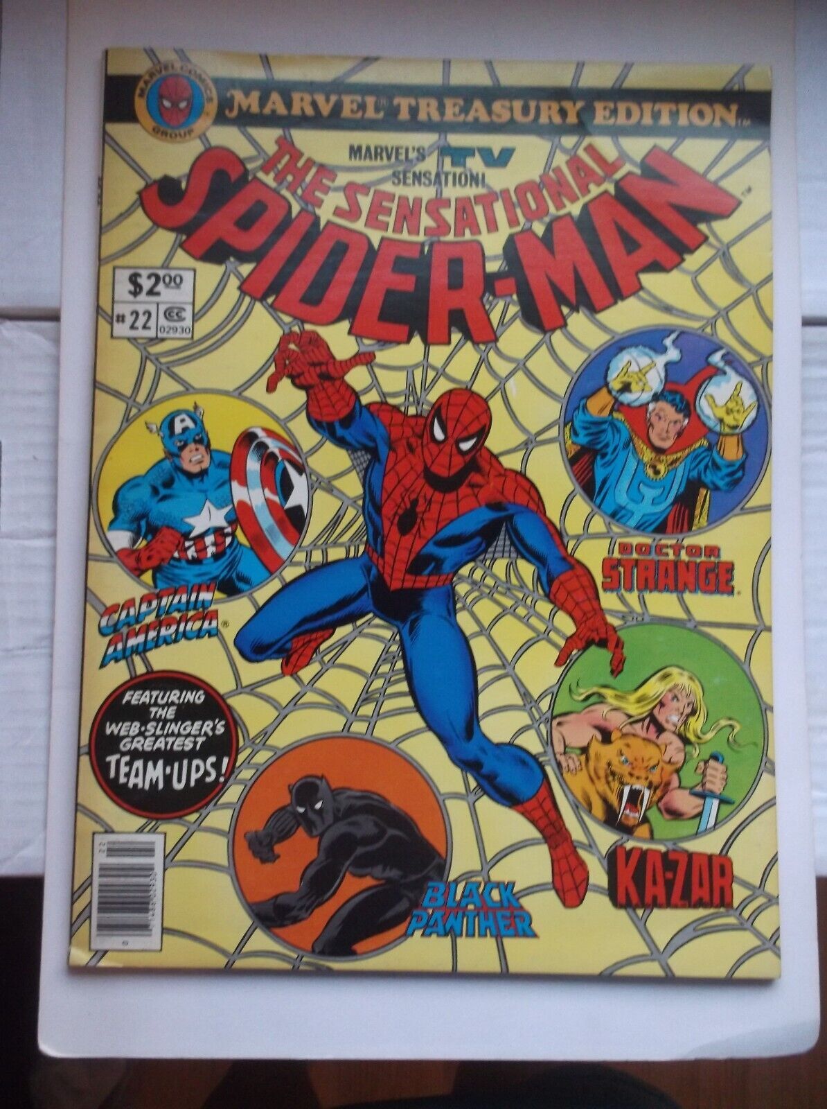 Marvel Treasury Edition: the Sensational Spider-Man #22, 1979, VF- (7.5 ...