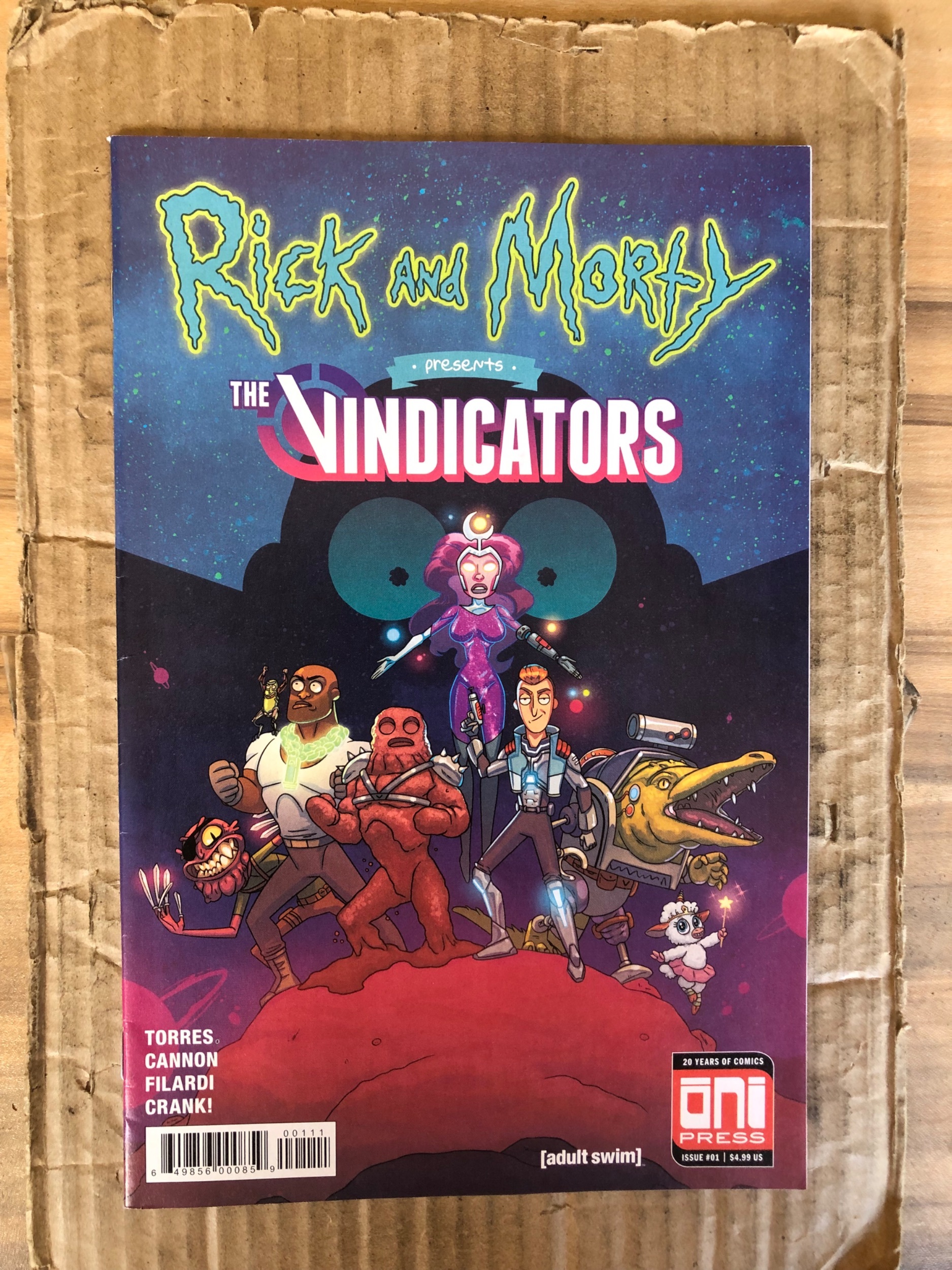 Rick and Morty Presents: The Vindicators (2018) | Comic Books - Modern ...