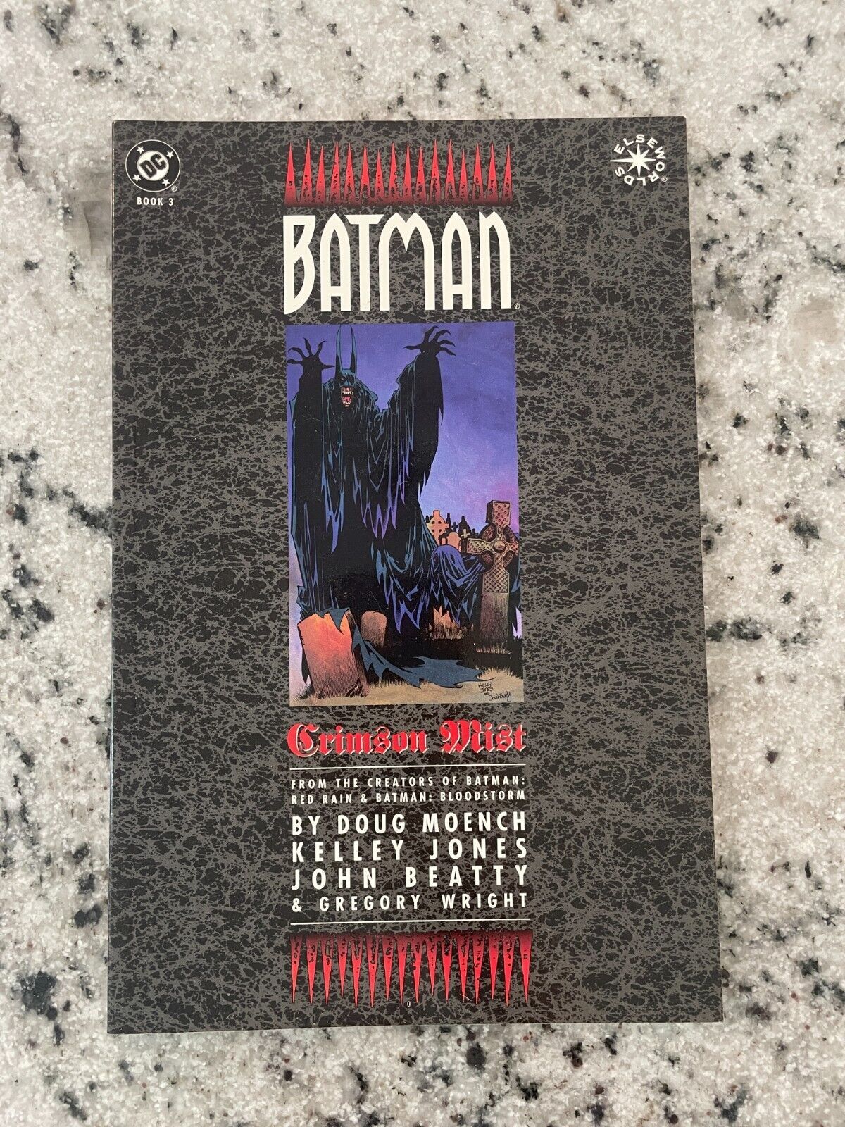 Batman Crimson Mist # 3 NM- DC Elseworlds Graphic Novel Comic Book ...