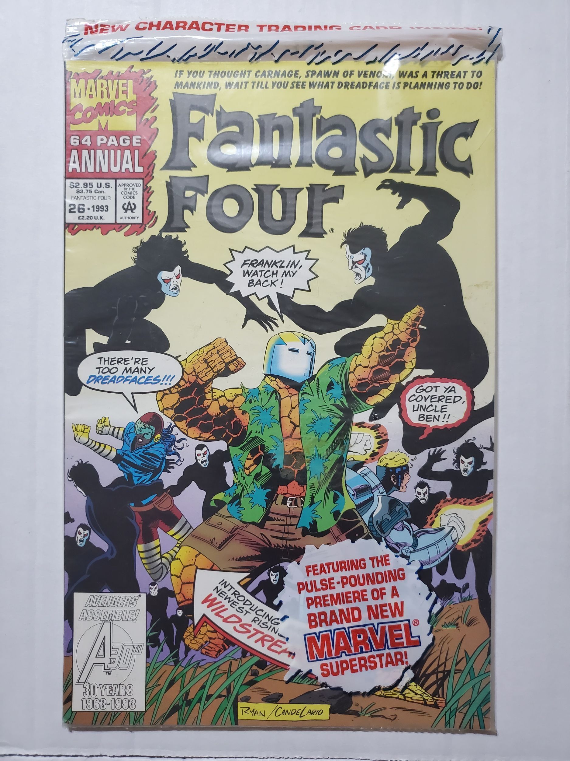 Fantastic Four Annual#26 (1993) 1st App Of Wildstreak came from ...