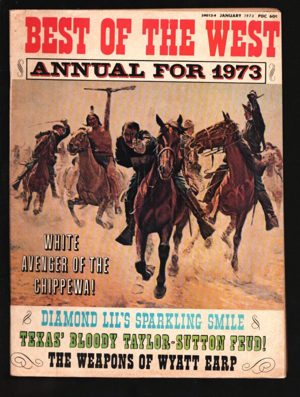 Big West #1 8/1967-First issue-Charles Sultan cover art-Custer-The Man ...