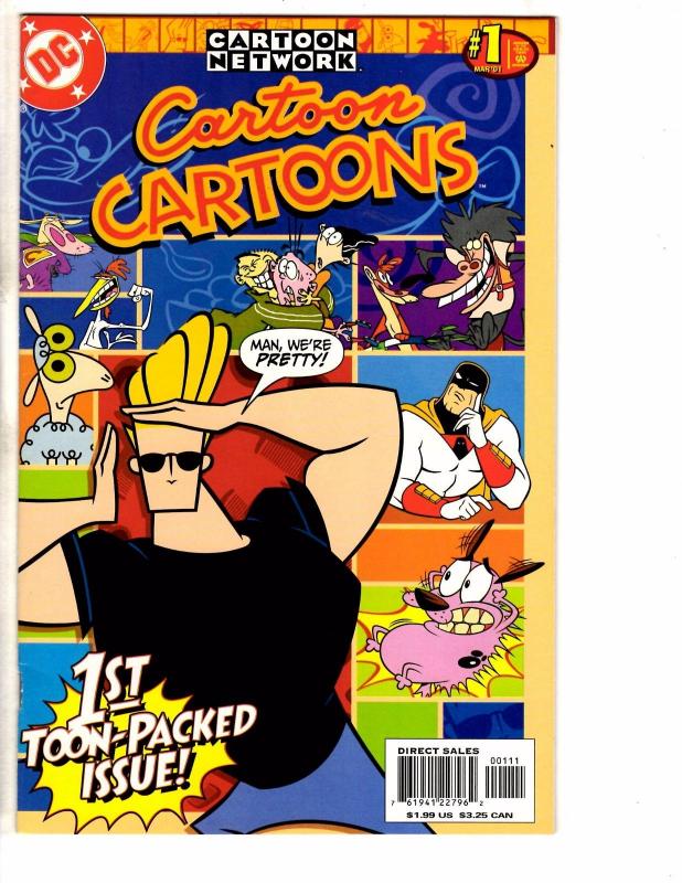 Cartoon Cartoons # 1 NM DC Comic Book Johnny Bravo Space Ghost Cow ...