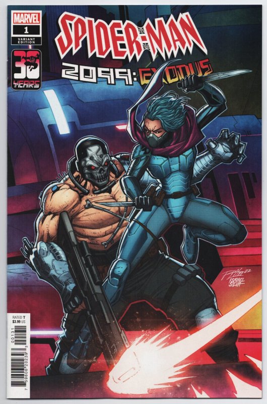 Spider-Man 2099 Exodus #1 Ron Lim Connecting Variant (Marvel, 2022) NM ...
