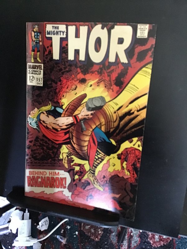 Thor #157 (1968) Jack Kirby mangogm Ragnarok! FN/VF Wow | Comic Books ...