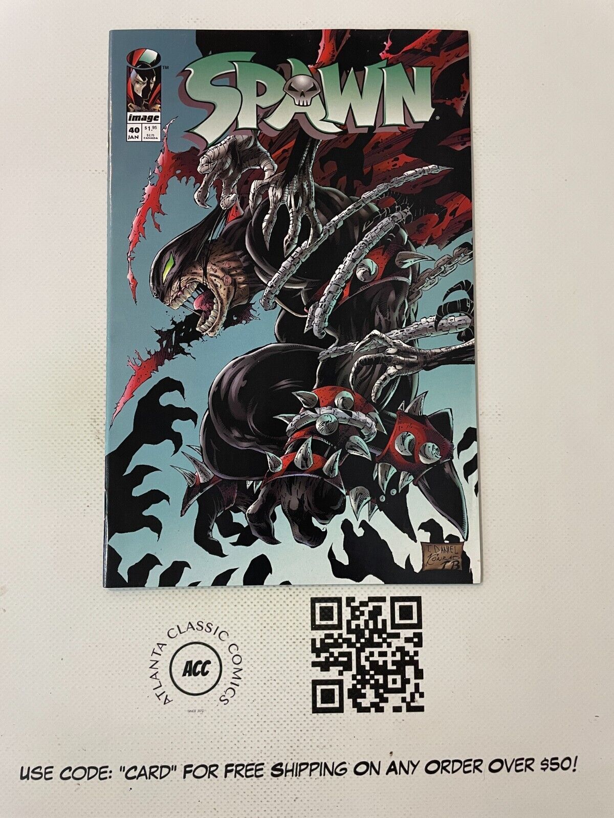 Spawn # 40 NM Image Comic Book Todd McFarlane Angela Clown 20 LP7 | International - Comic Books ...