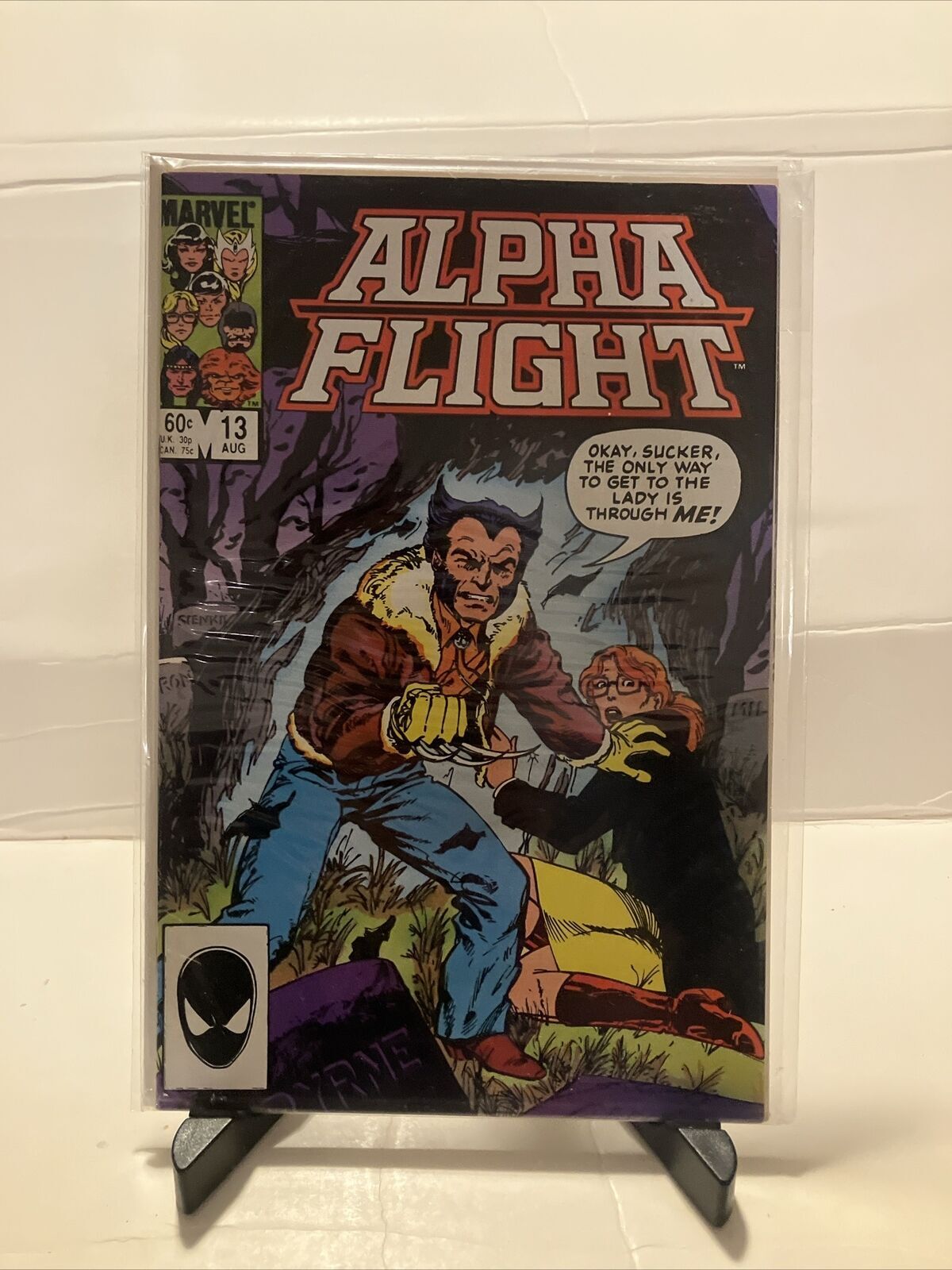 Alpha Flight #13 Aug 1984, Marvel Comics Nightmare Wolverine! | Comic Books - Copper Age, Marvel ...