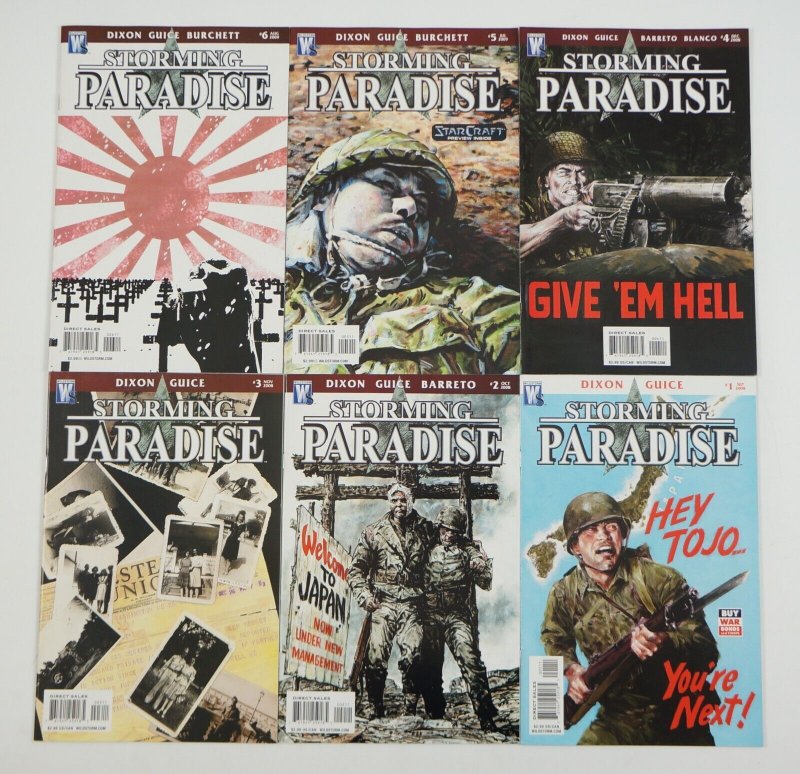 Storming Paradise #1-6 VF/NM complete series - World War 2 alterna ...