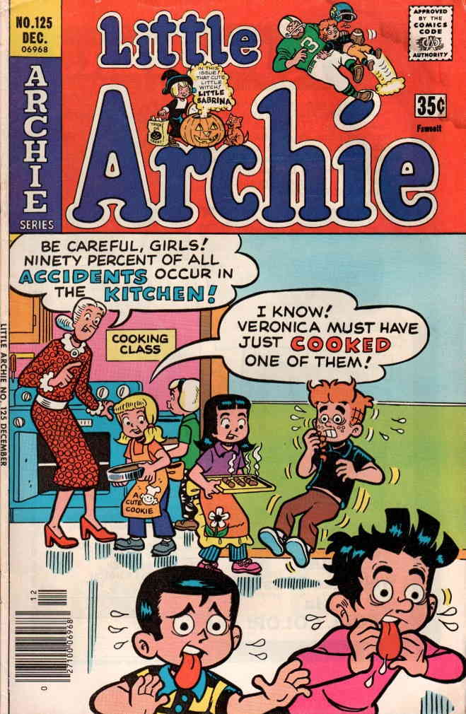 Little Archie #125 GD ; Archie | low grade comic December 1977 Sabrina ...