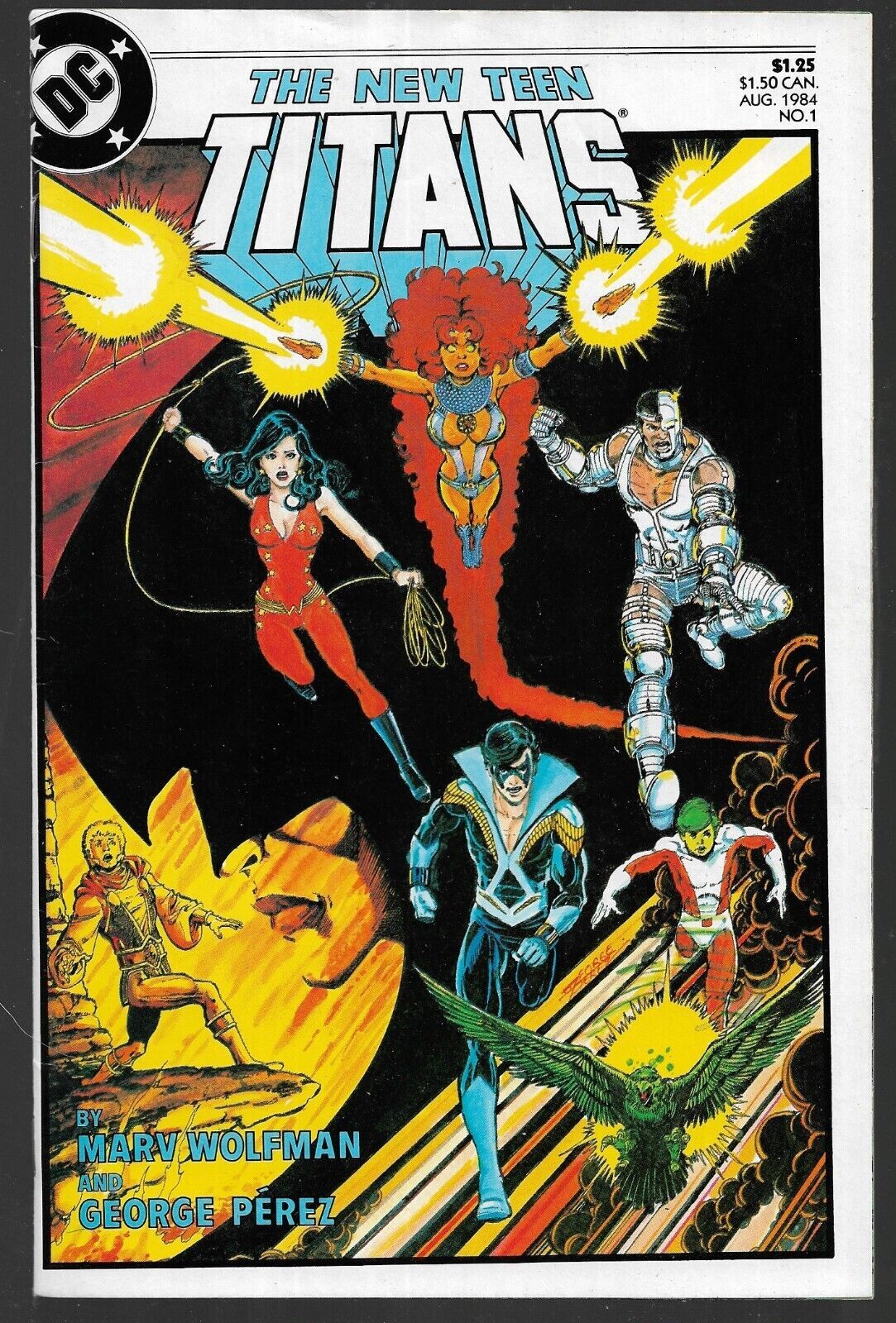 New Teen Titans #1 (1984 2nd Series DC comics) New Titans; VF- | Comic ...