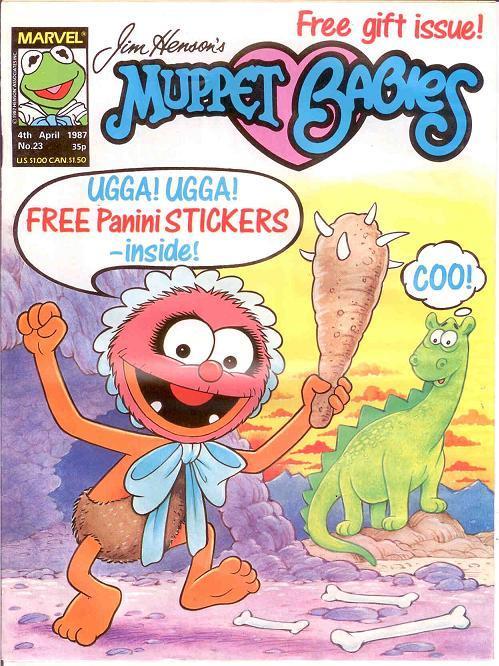 Muppet Babies (British Weekly) 23 (W/O Stickers) ( 1.00 | Comic Books ...