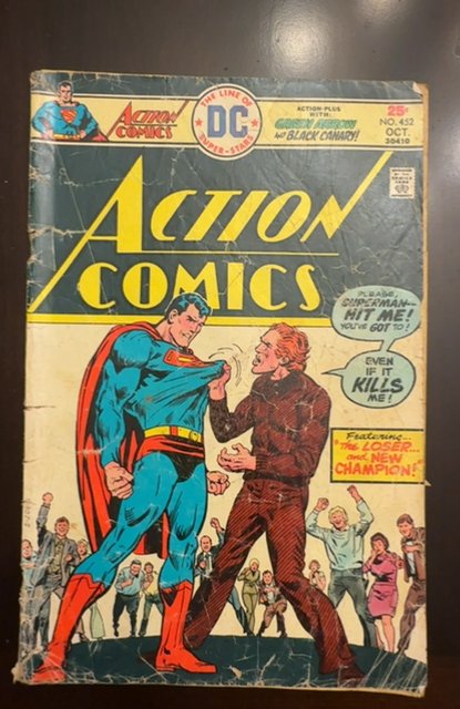 Action Comics #452 (1975) Superman | Comic Books - Bronze Age, DC ...