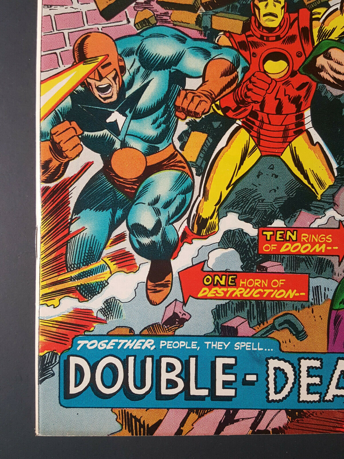 IRON MAN # 58 VF/NM 9.0 Mandarin - Marvel - 1973 Comic Bronze-Age ...