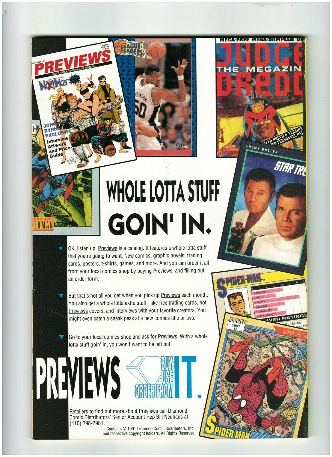 Wizard Guide to Comics #6 NM- 9.2 Newsstand 1992 Hulk Sam Kieth w ...