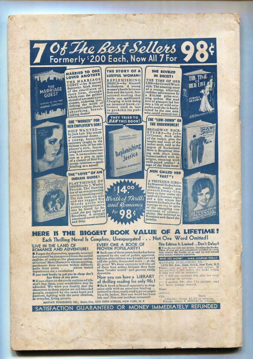 Tattle Tales-Dec 1935-Good Girl Art-Pulp-Spicy-Rare | Comic Books ...