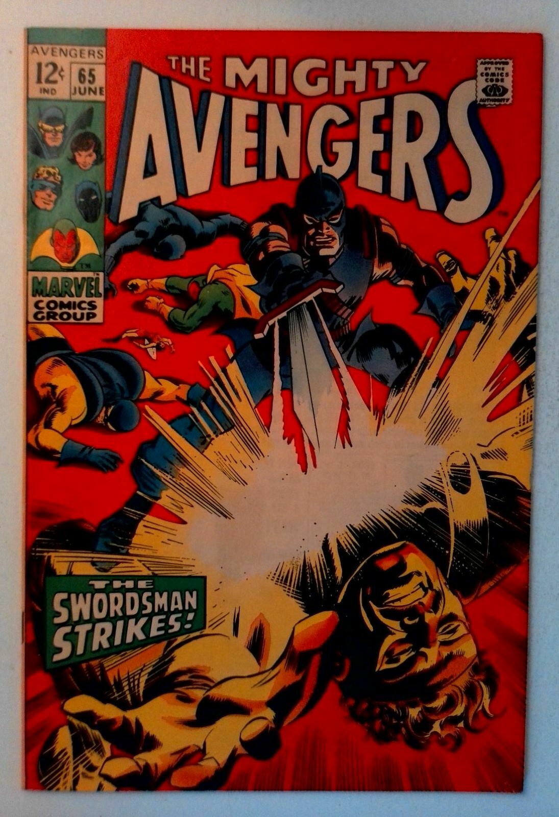 Avengers #65 Marvel 1969 FN- Silver Age Comic Book 1st Print | Comic ...