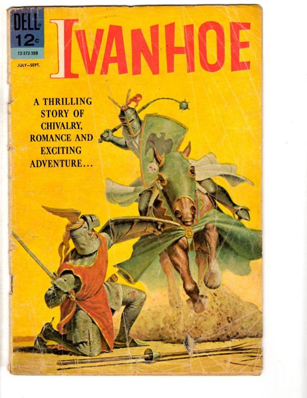 Ivanhoe # 1 VG 1963 Dell Silver Age Comic Book Chivalry Romance ...