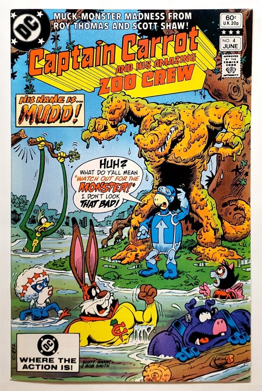 Captain Carrot and His Amazing Zoo Crew #4 (June 1982, DC) 6.0 FN ...