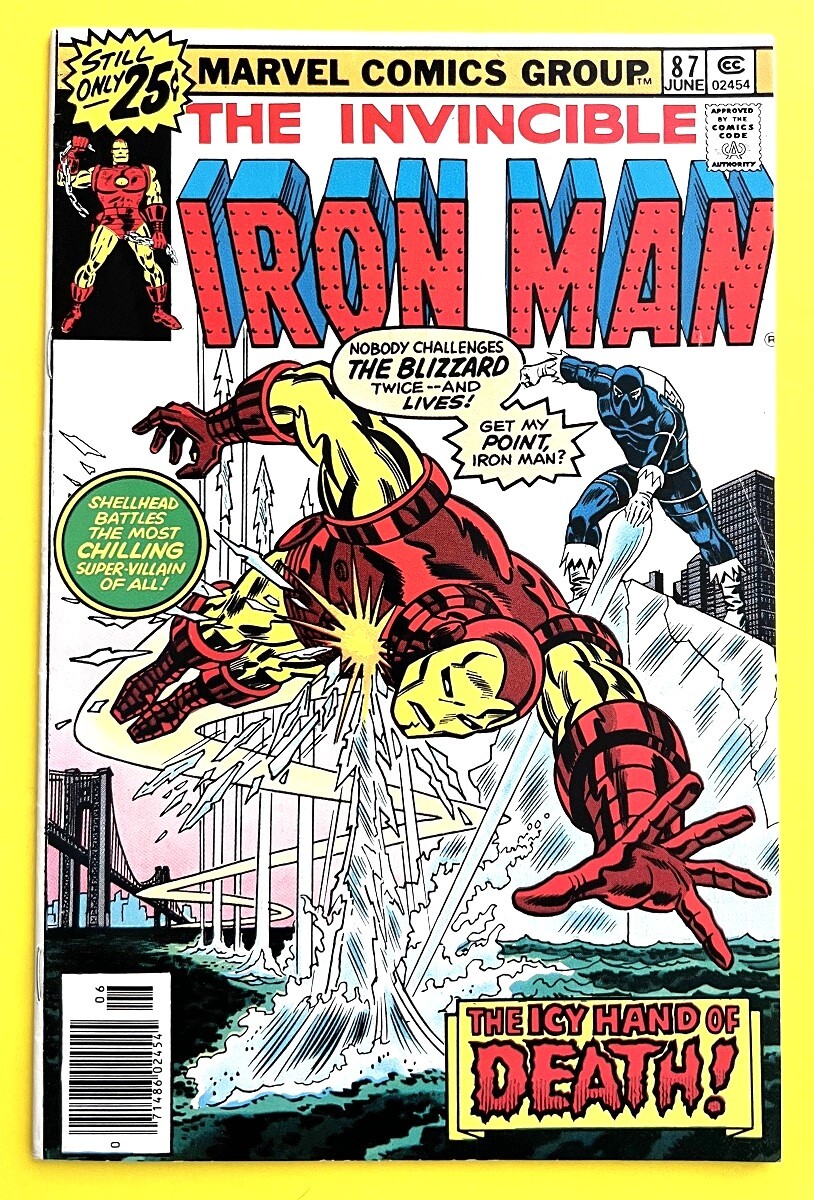Iron MAN 87 Origin of the Blizzard (1976) B5 | Comic Books - Bronze Age ...