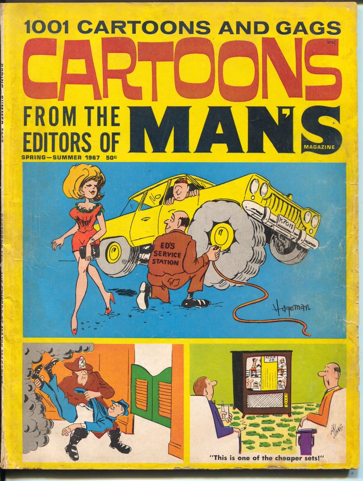 Cartoons from The Editors of Mans Magazine-Spring 1967-Marvel-gags ...