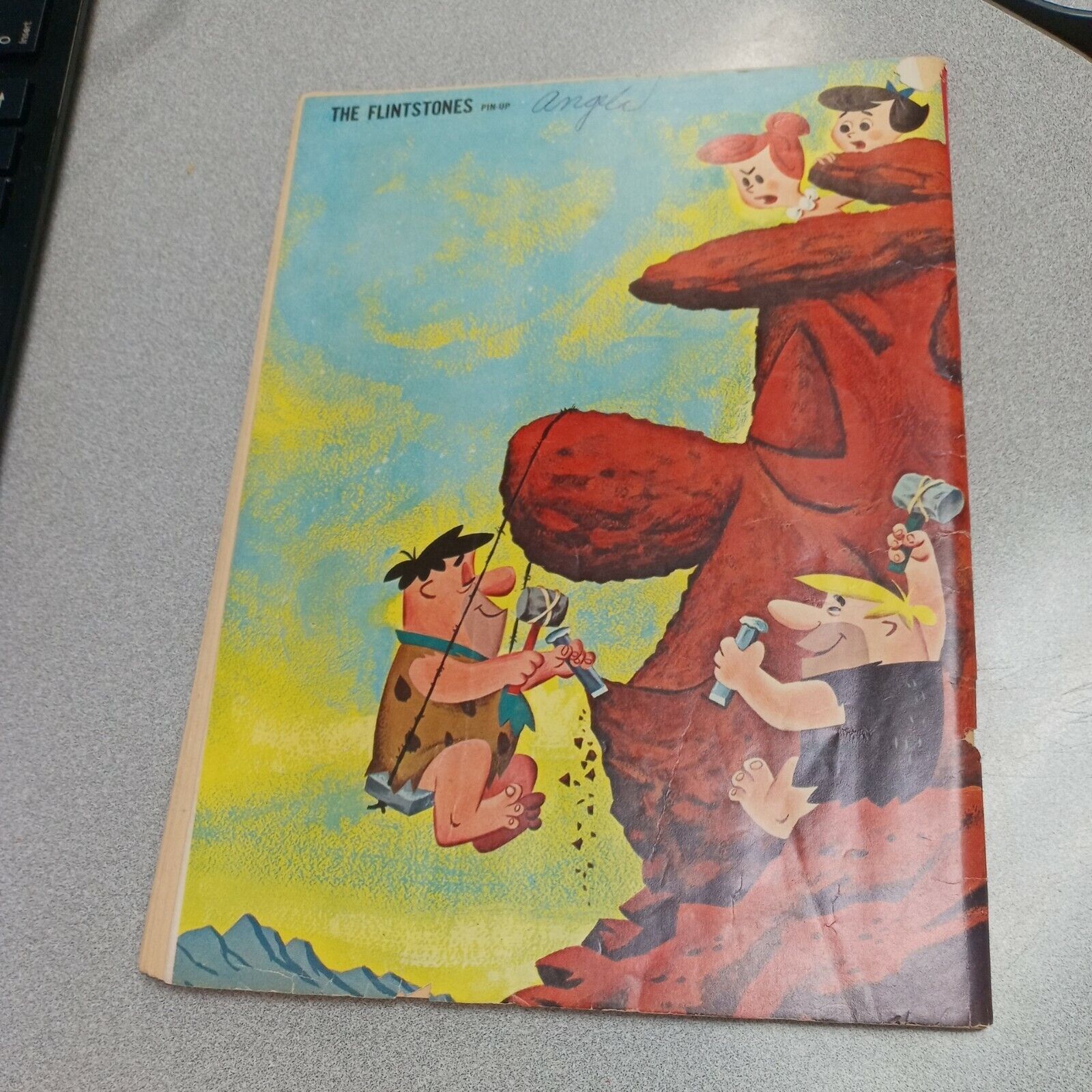 THE FLINTSTONES #2 (Giant, "Bigger and Boulder," Hanna-Barbera) Gold ...