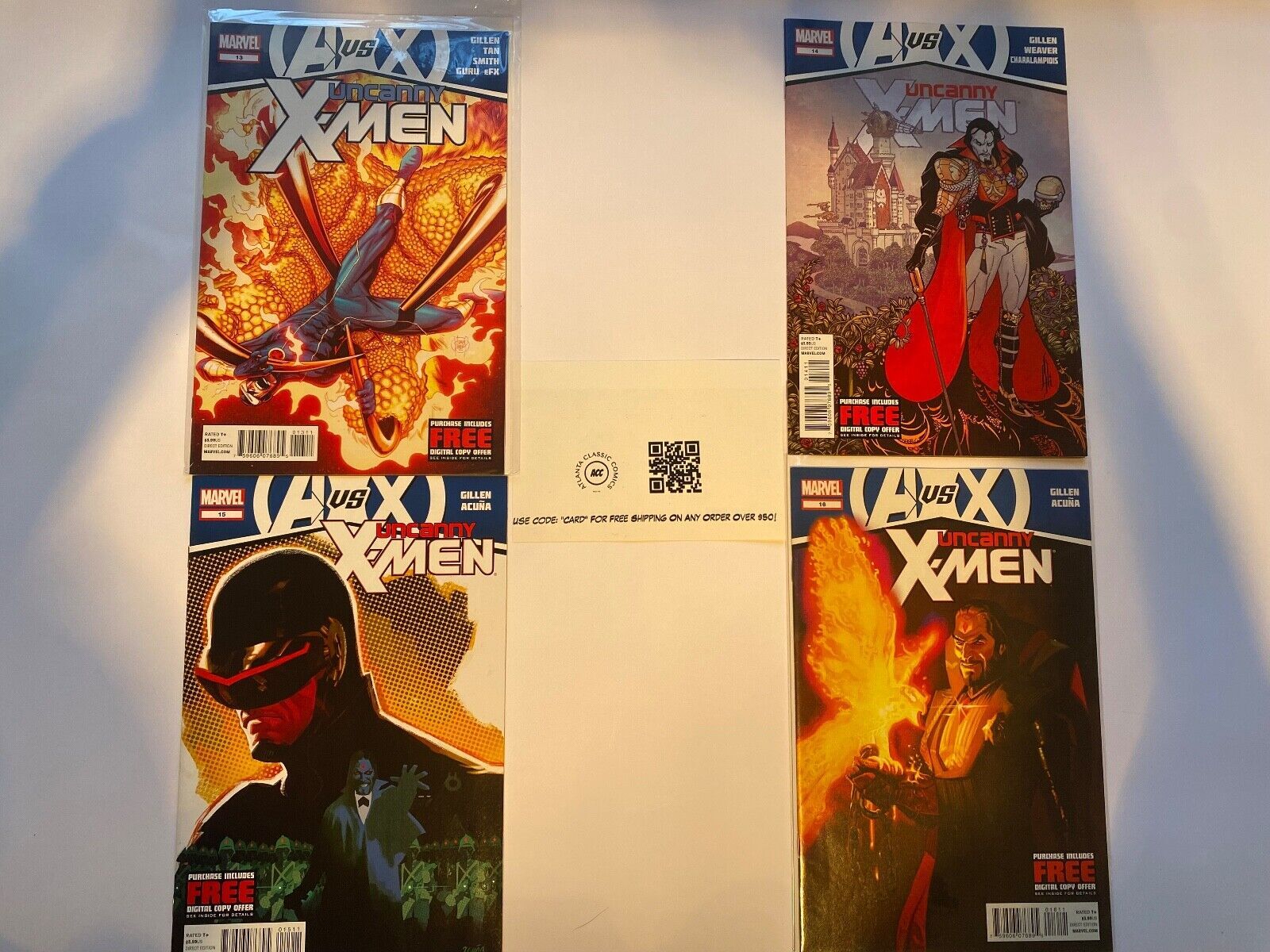 4 Uncanny X-Men Marvel Comics #13 14 15 16 7 KM3 | Comic Books - Modern ...
