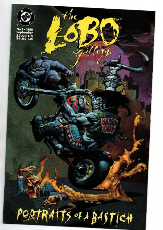 Lobo Gallery Portrait of a Bastich - pin up book - 1995 - NM | Comic ...