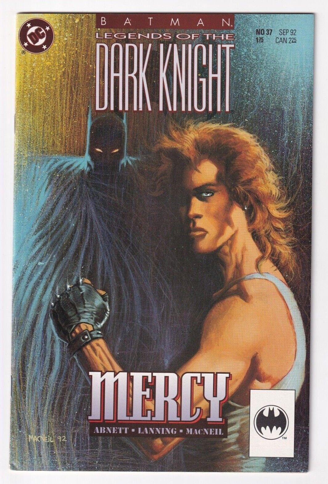 Batman Legends Of The Dark knight #37 Mercy September 1992 DC Abnett ...
