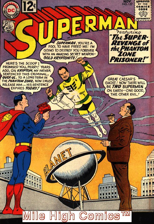 SUPERMAN (1939 Series) (DC) #157 Fair Comics Book | Comic Books ...