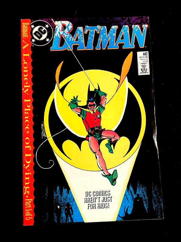 Batman #442 1989 - 1ST Appearance of Tim Drake in Robin suit | Comic ...