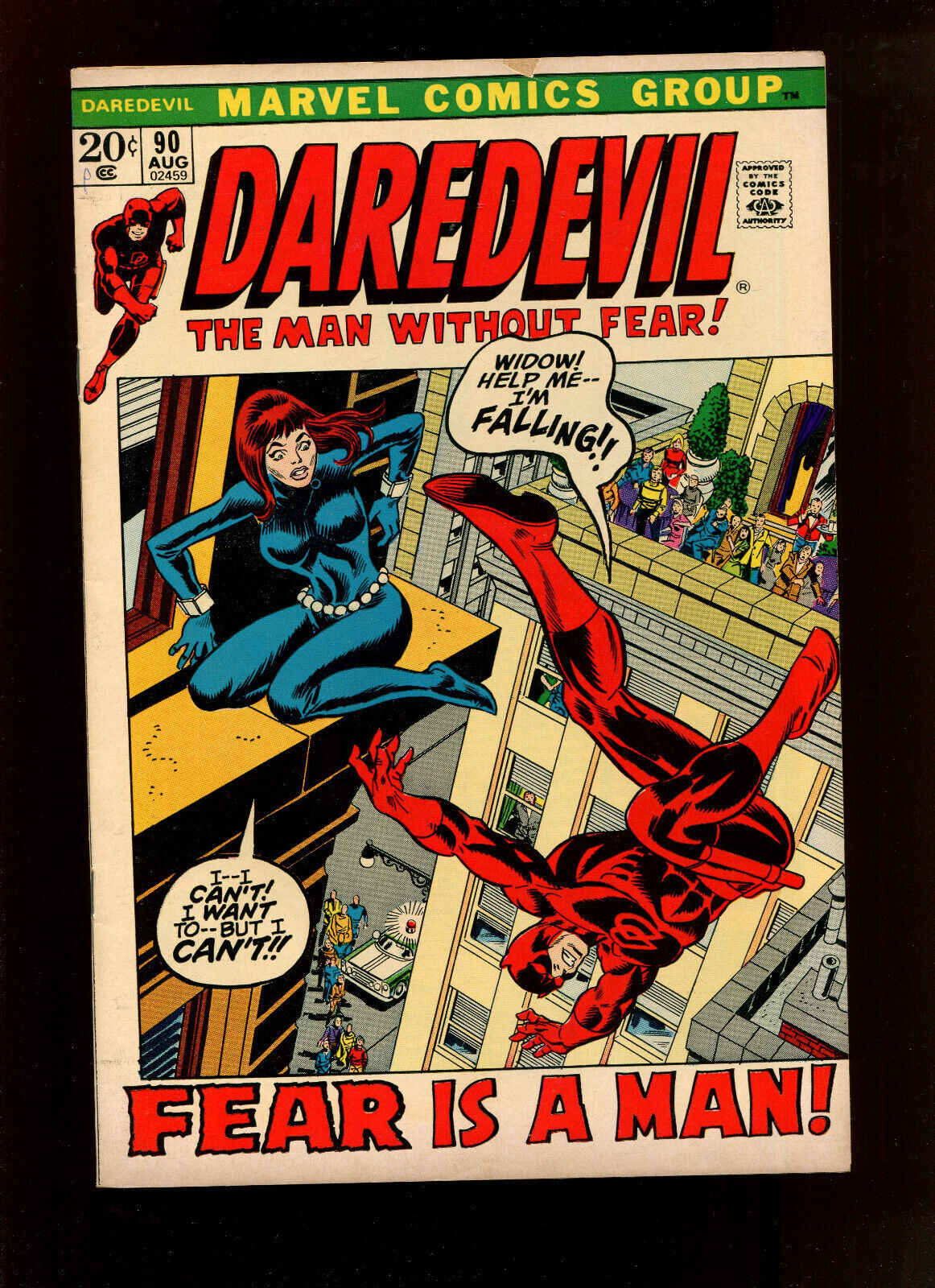 Daredevil #90 - Black Widow Appearance (6.0)1972 | Comic Books - Bronze ...